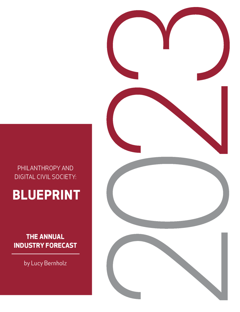 Philanthropy and Digital Civil Society: Blueprint 2023 - Stanford PACS